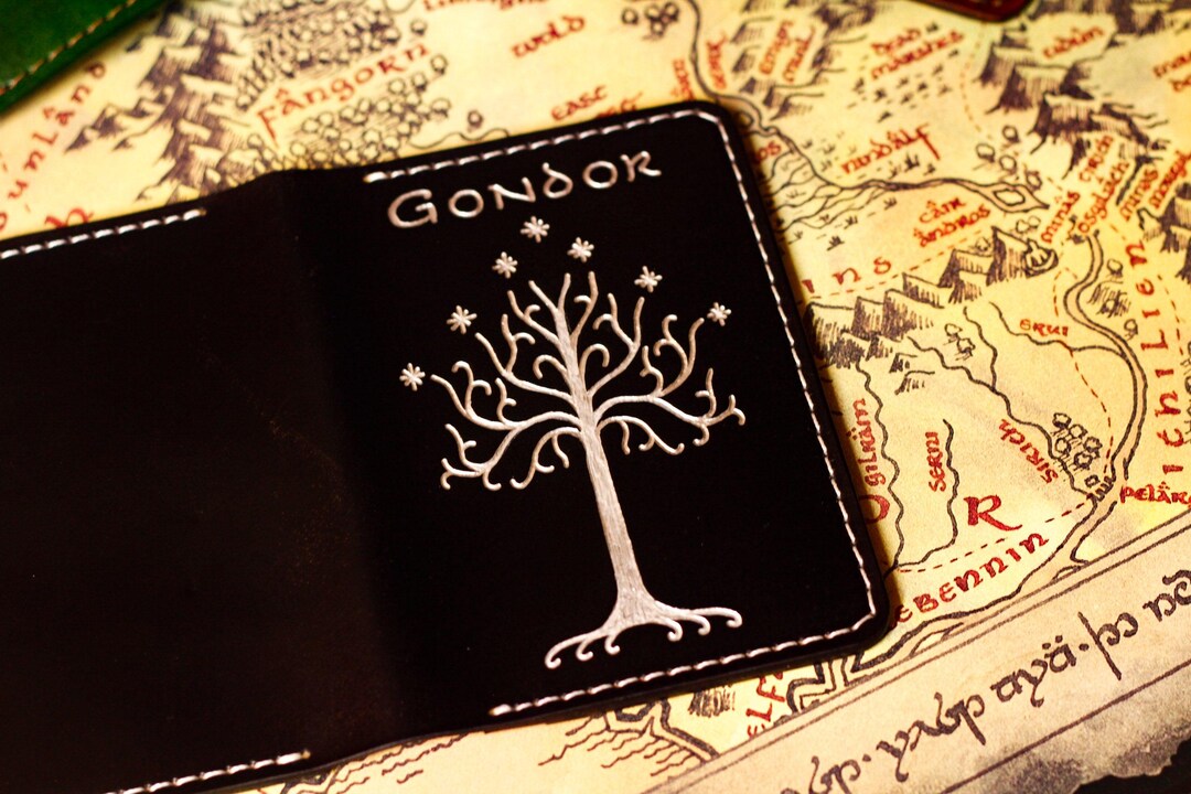 Lord of the Rings Tree of Gondor Passport Wallet - Etsy Australia