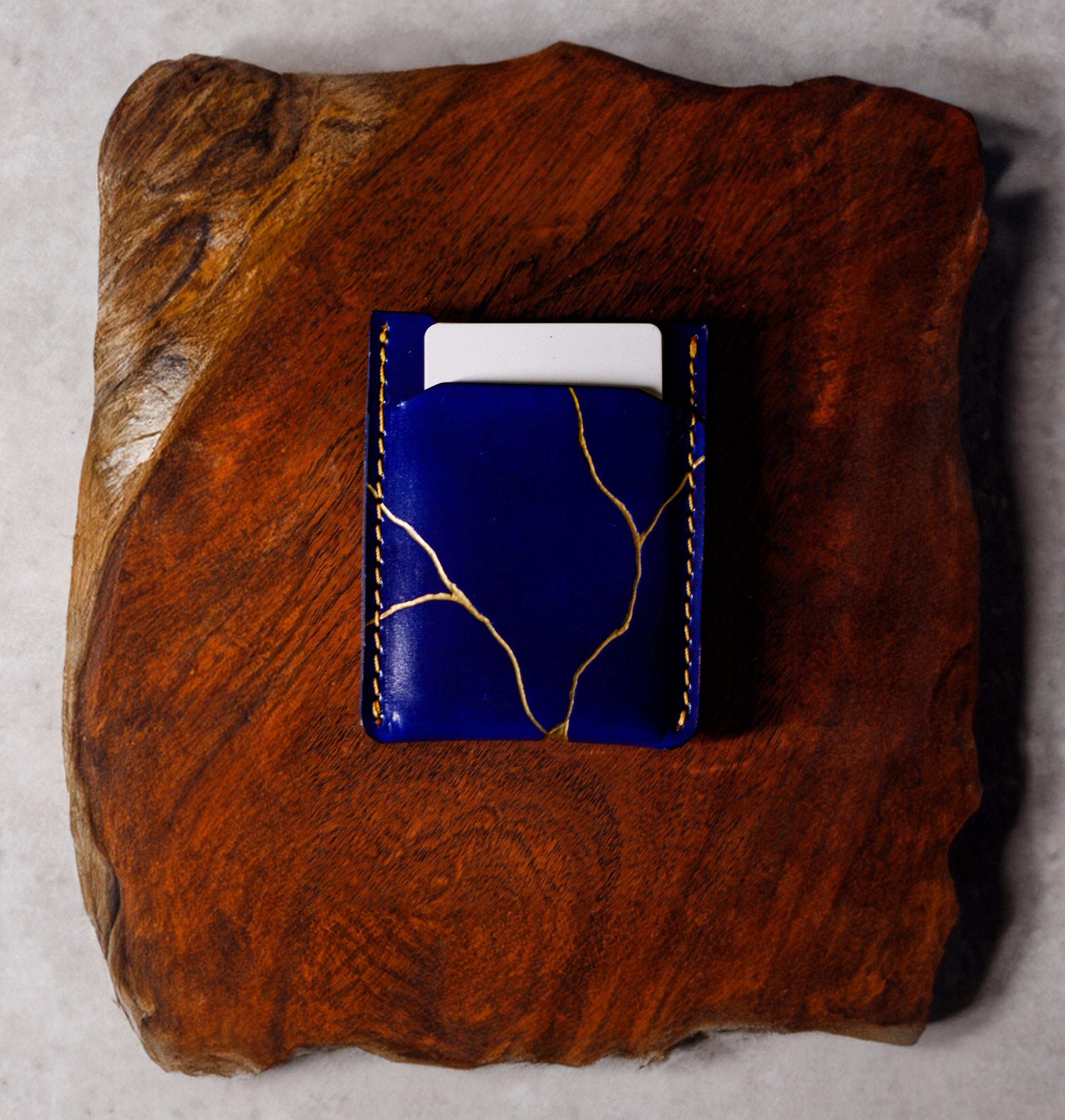 Kintsugi Japanese Art Inspired Vertical Card Wallet - Etsy
