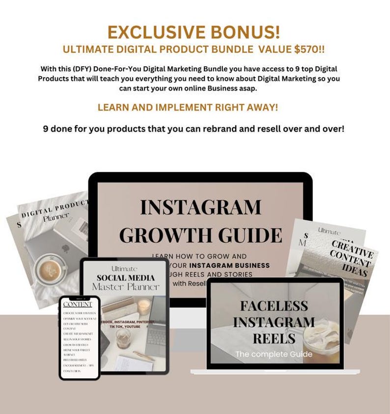 Complete Digital Marketing Toolkit, Social Media Marketing Bundle ...