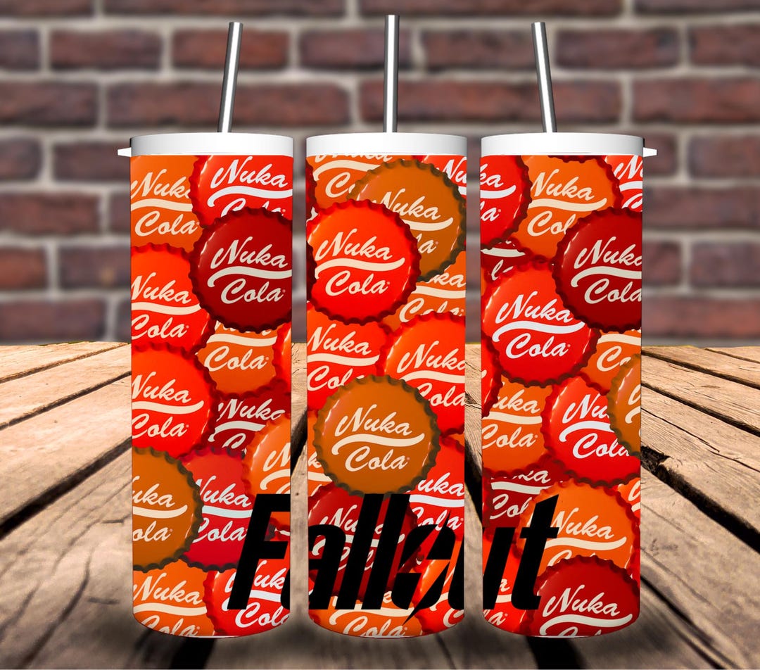 Fallout Nuka Cola Caps 20 Oz. Straight Tumbler Wrap - Etsy
