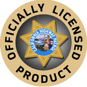 California Highway Patrol (CHP) Badge With Custom Rank and ID Number - Etsy