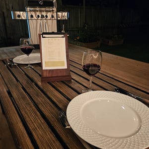 Restaurant Menu Board Stand for Food Option Menu Holder for Bar Table ...