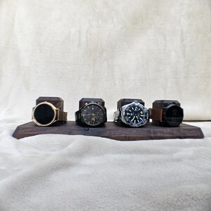 Wood Watch Stand Multi Watch Display Holder for Organizing Watches ...