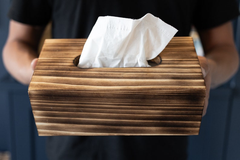 Tissue Box Cover for Kleenex Box Home Decor for Living Room Wood Gifts ...