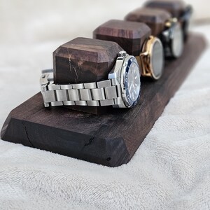 Wood Watch Stand Multi Watch Display Holder for Organizing Watches ...