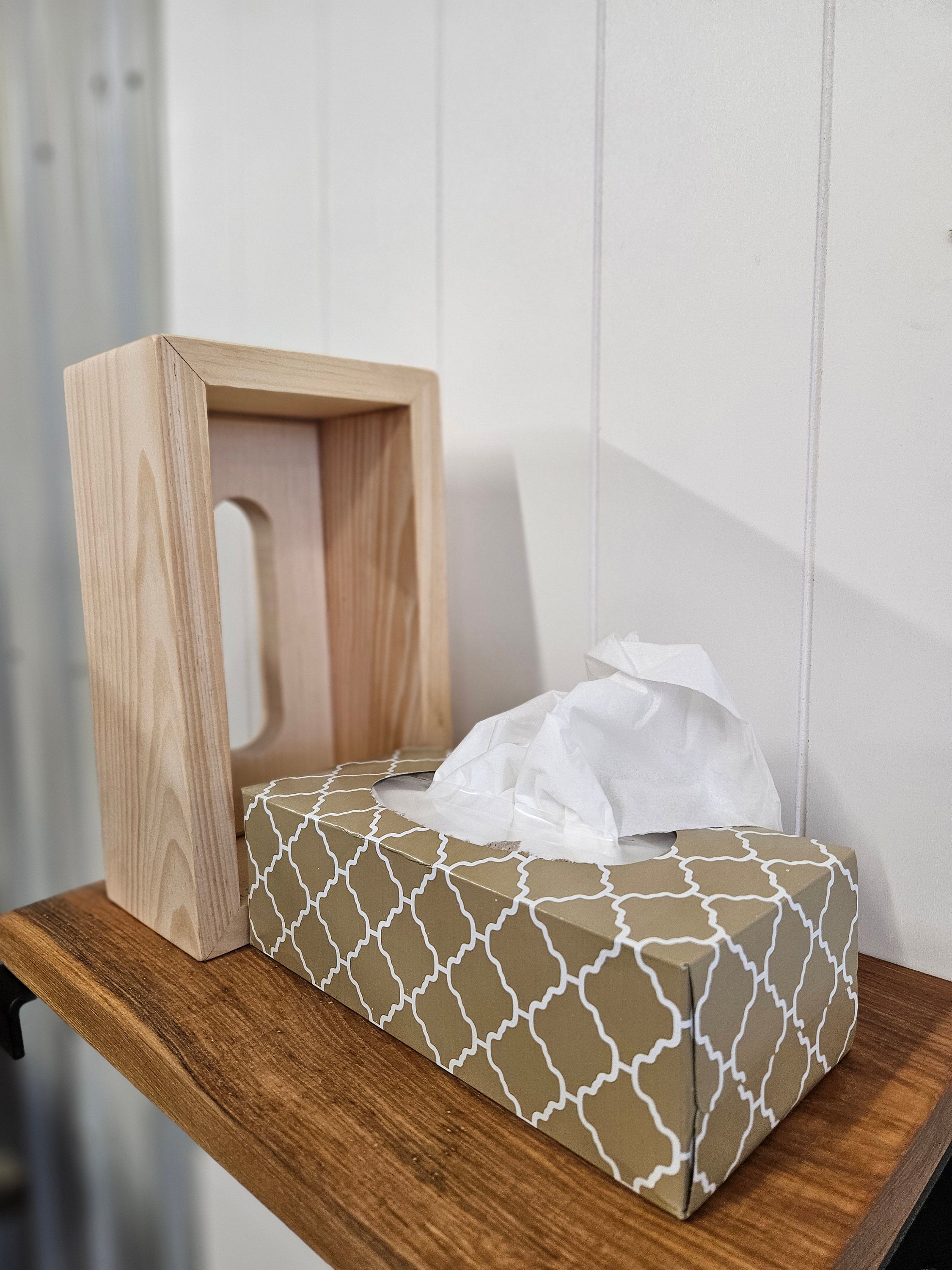 Tissue Box Cover for Kleenex Box Home Decor for Living Room Wood Gifts ...