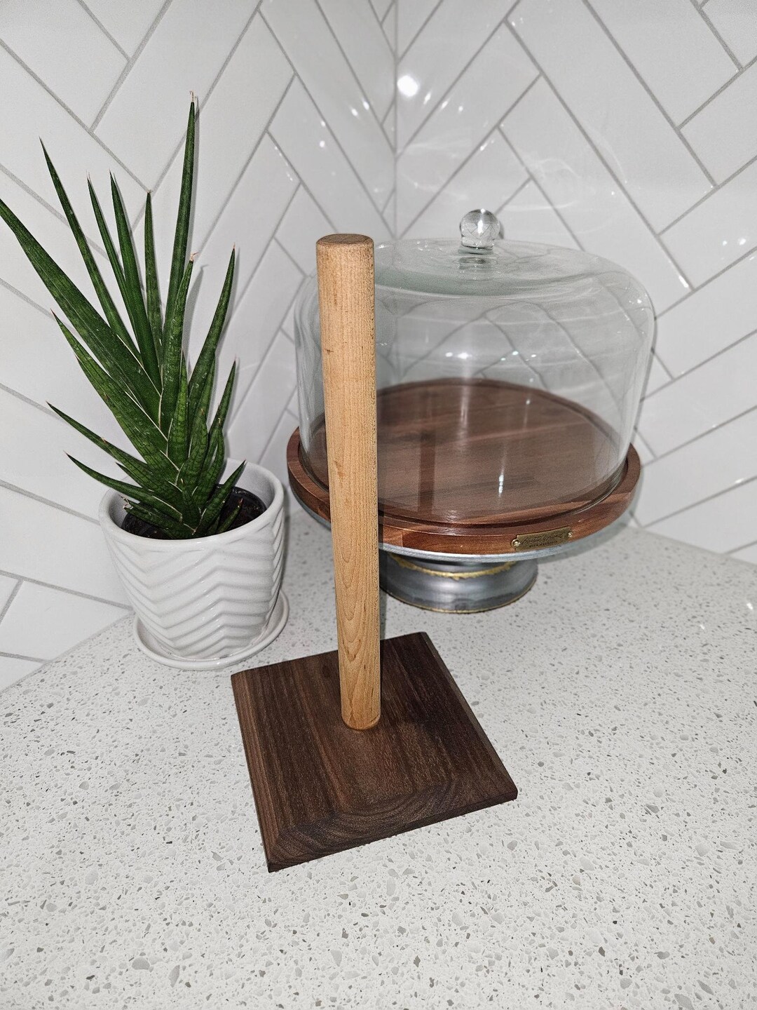 Stand for Holding Paper Towel Roll Mount for Modern Kitchen Essential ...