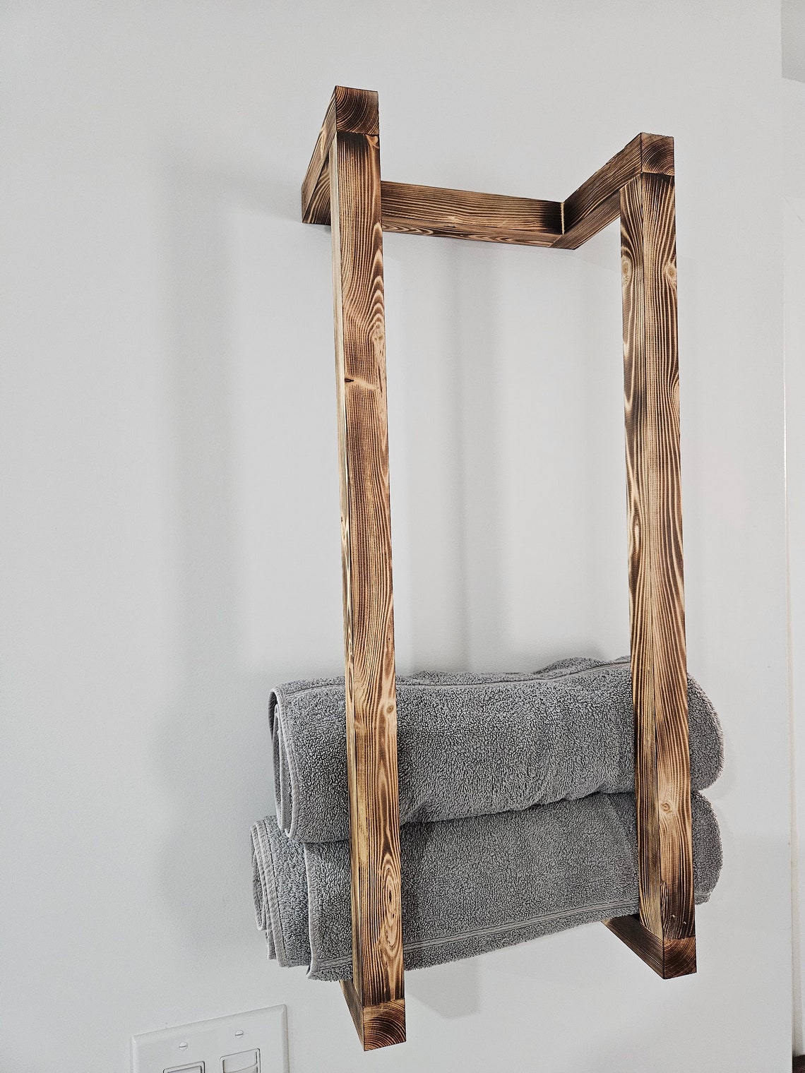 Towel Storage Rack for Bathroom Wall Rail for Sauna Accessory for Pool ...