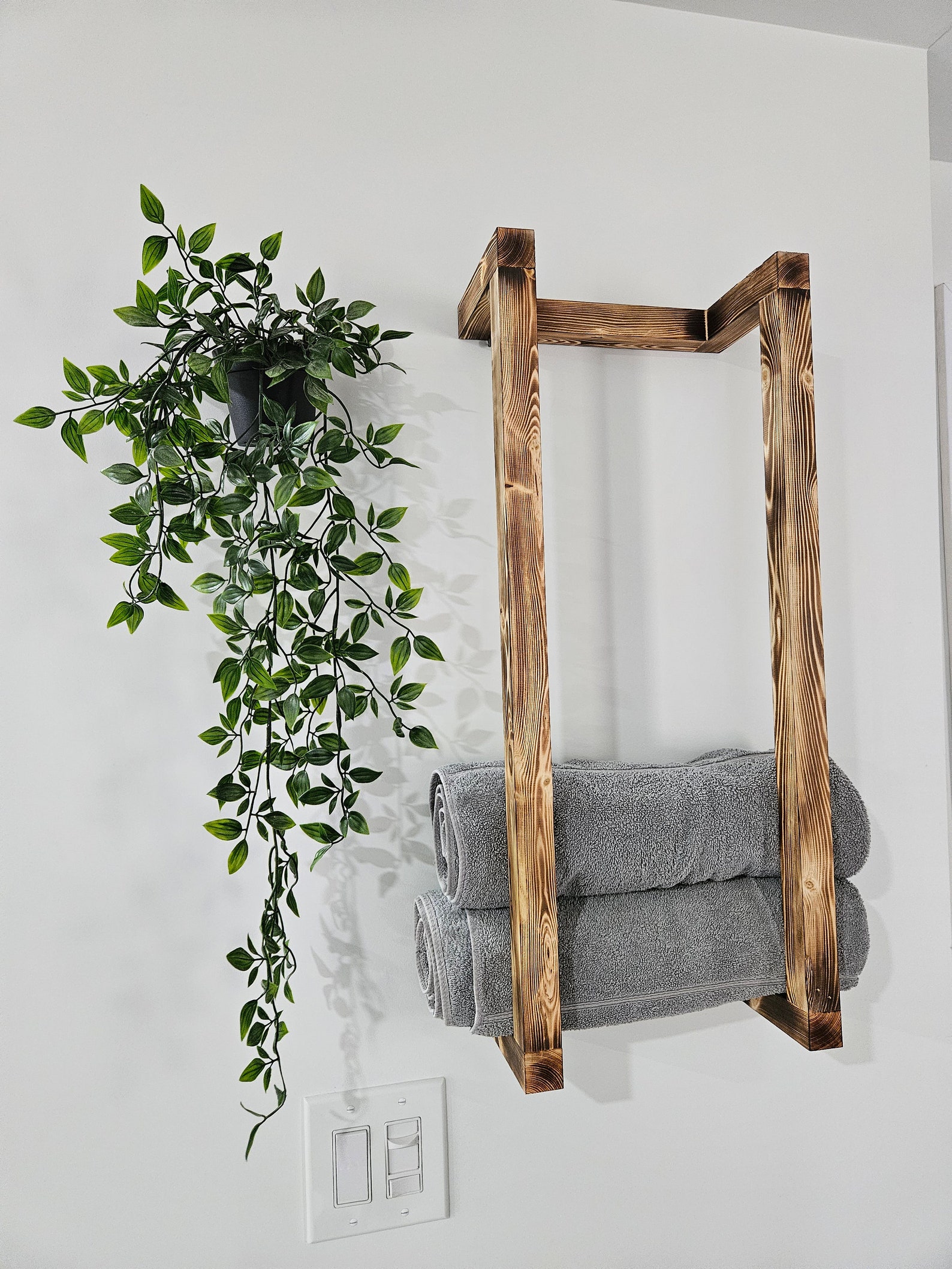 Towel Storage Rack for Bathroom Wall Rail for Sauna Accessory for Pool ...