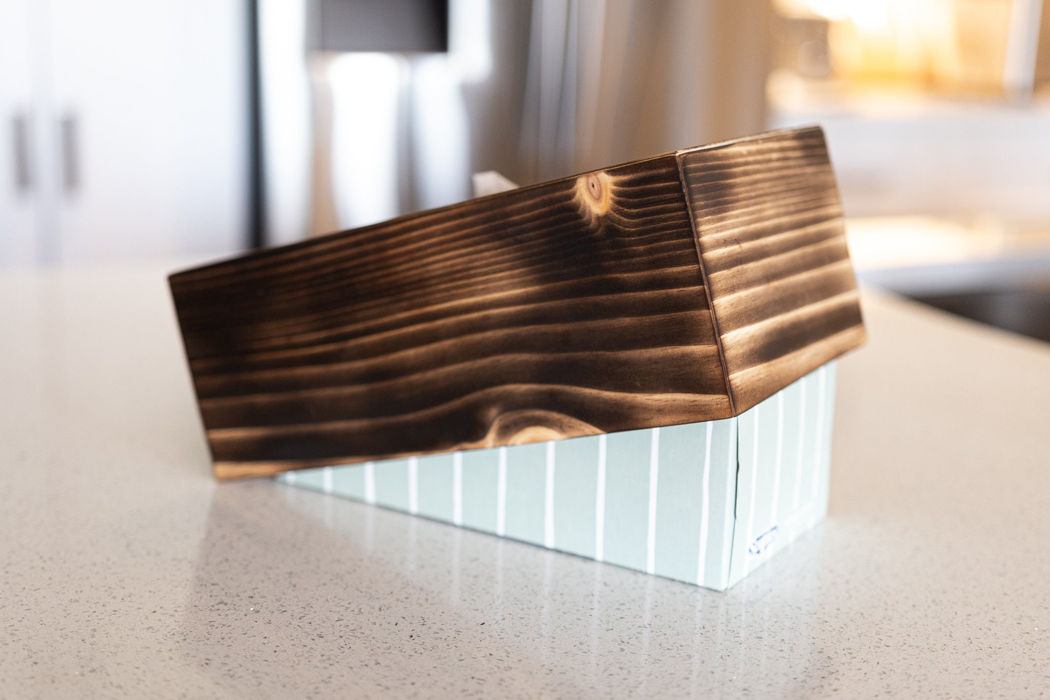 Tissue Box Cover for Kleenex Box Home Decor for Living Room Wood Gifts ...