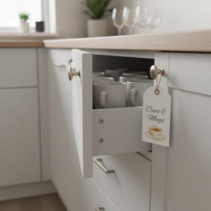 Printable Kitchen Tags for Airbnb | Digital PDF Labels With Free Twine ...