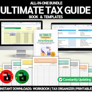 Ultimate Tax Guide Book Bundle for Entrepreneurs Personal Small ...