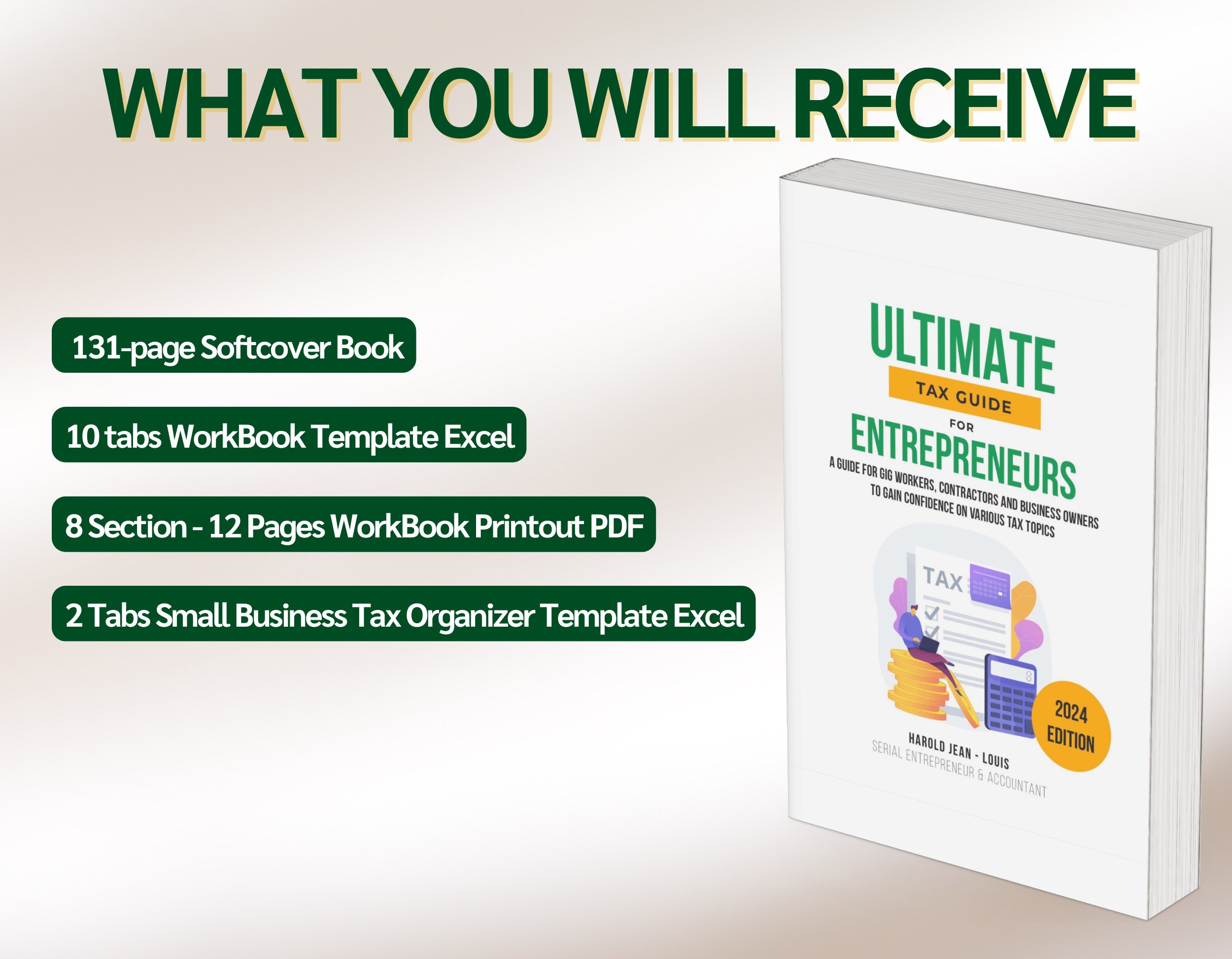 Ultimate Tax Guide Book Bundle for Entrepreneurs Personal Small ...