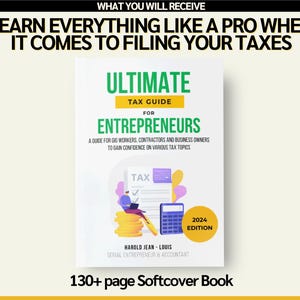 Ultimate Tax Guide Book Bundle for Entrepreneurs Personal Small ...