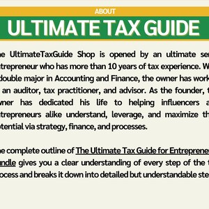 Ultimate Tax Guide Book Bundle for Entrepreneurs Personal Small ...