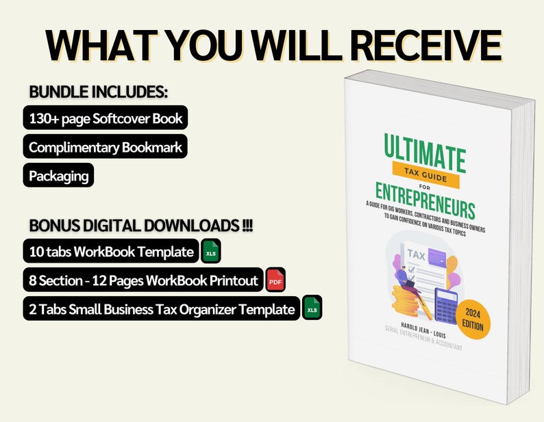 Ultimate Tax Guide Book Bundle for Entrepreneurs Personal Small ...