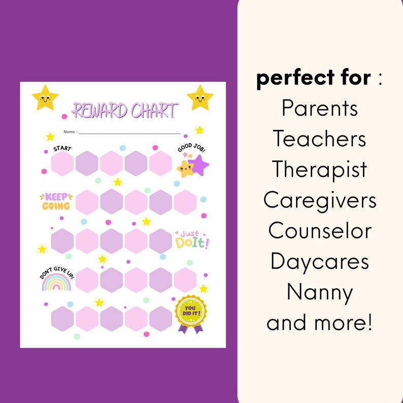 Reward Chart for Kids | Pastel Behavior Tracker | Homeschool ...