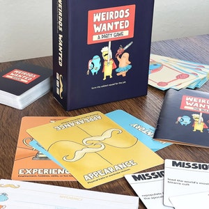 Weirdos Wanted - a Party Game - Etsy