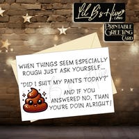 Funny Get Well Card - Etsy