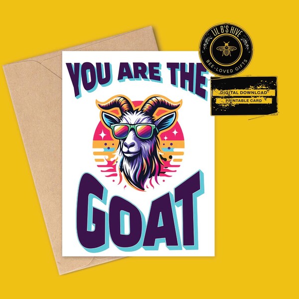 Goat Printable - Etsy