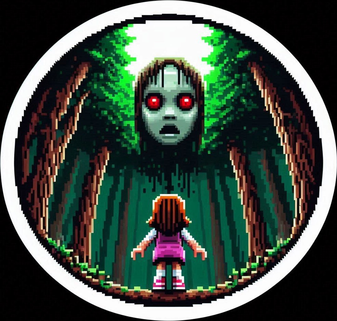 Chilling Horror Digital Stickers: Spooky and Terrifying Designs for ...