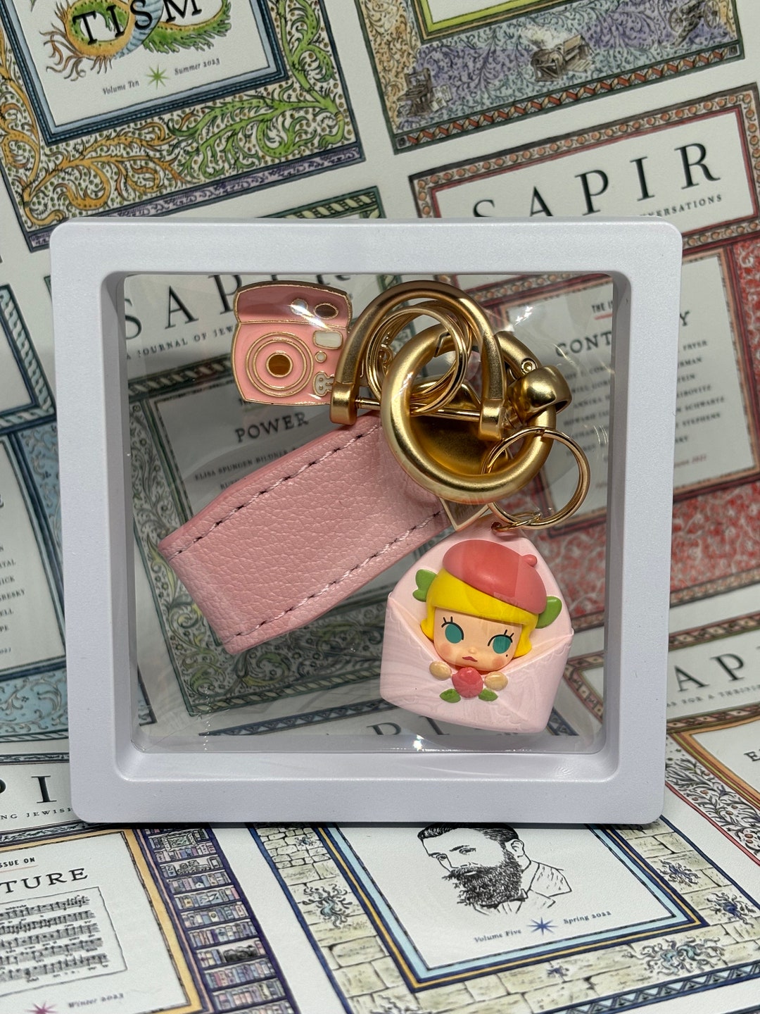 Pop Mart New AUTHENTIC POP BEAN Keychain Bag Pendant Bag Decorations ...