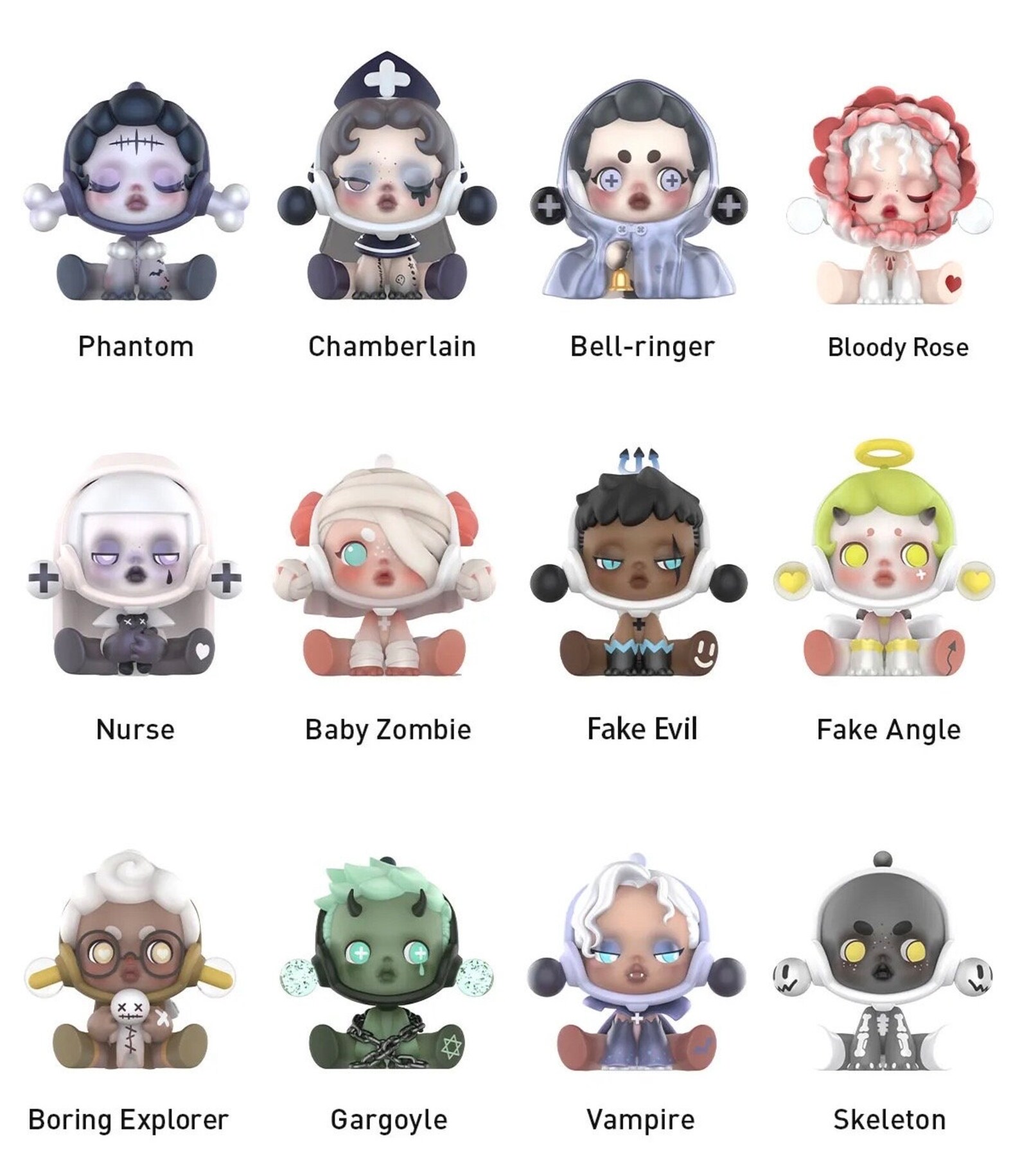 Pop Mart Skullpanda AUTHENTIC New Phantom Pop Mart SKULLPANDA Ancient ...