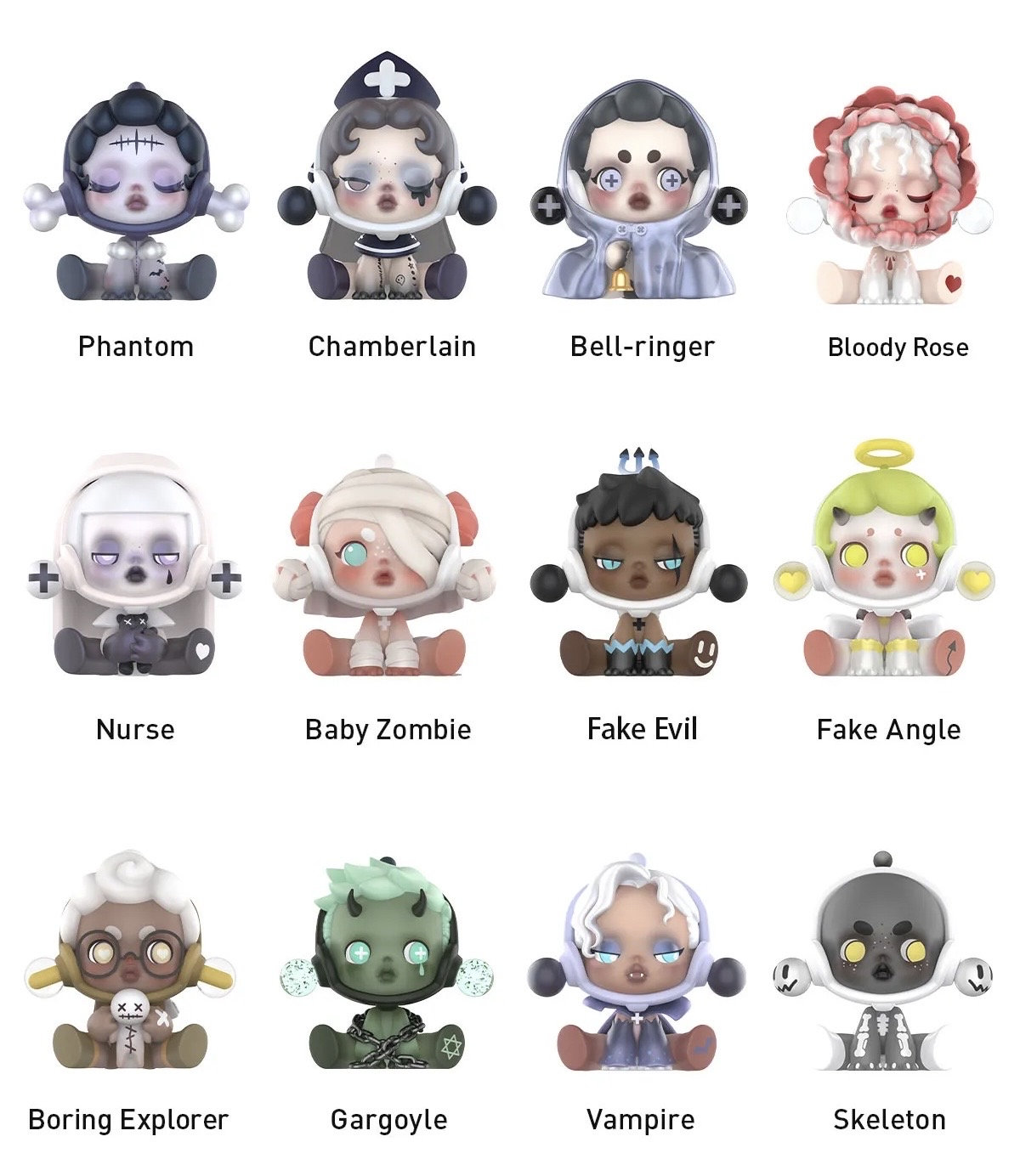 Pop Mart Skullpanda AUTHENTIC New Baby Zombie Pop Mart SKULLPANDA ...
