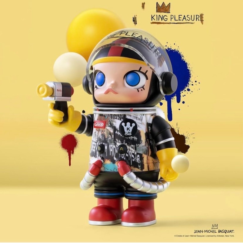 Pop Mart Molly AUTHENTIC New Pink Panther POP MART Mega Space Molly 100 ...