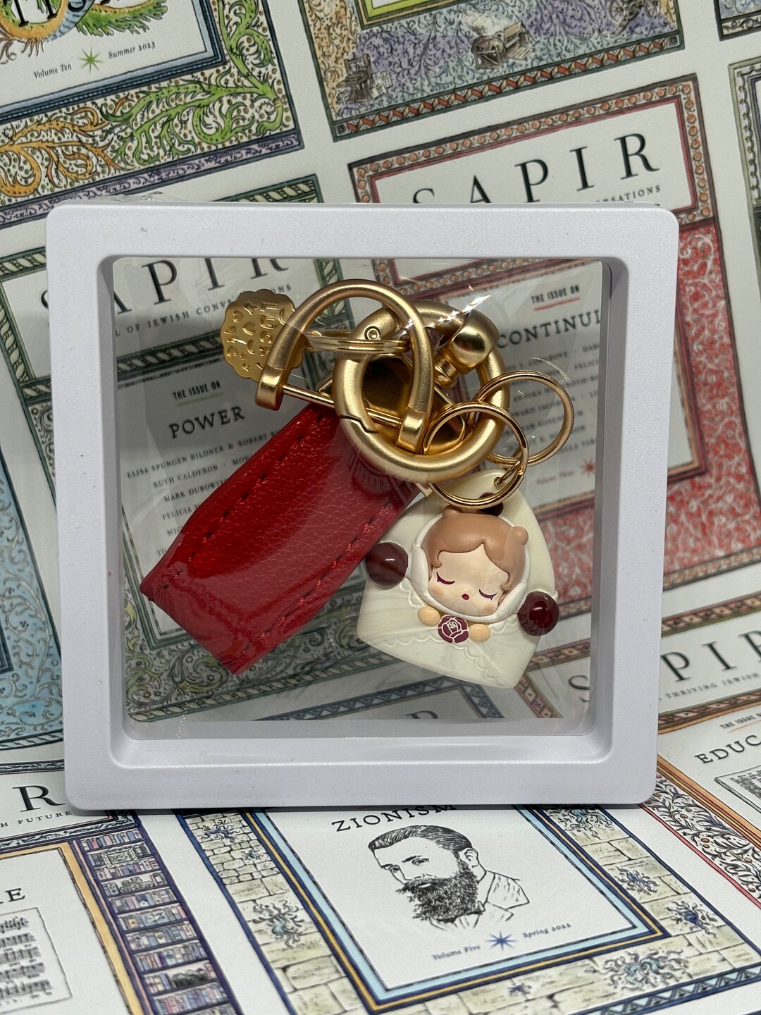 Pop Mart New AUTHENTIC POP BEAN Keychain Bag Pendant Bag Decorations ...