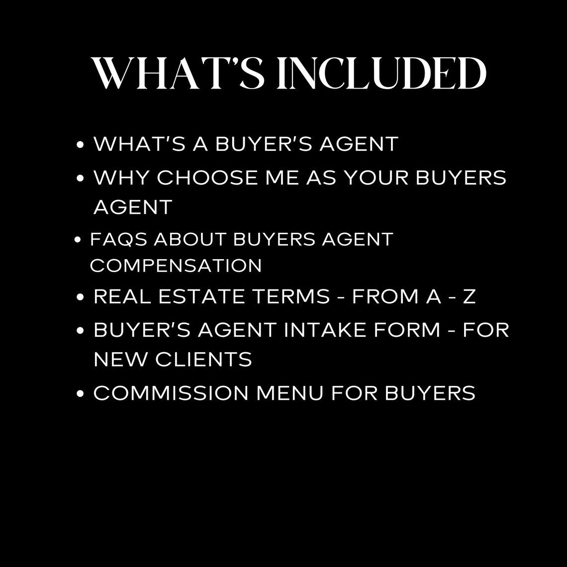 Real Estate Home Buyers Package: First-time Buyer Client Info ...