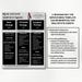 Real Estate Agent Service Menu Template: Commission Options & Property ...