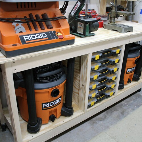 Easy 2x4 Workbench Woodworking Plans - Etsy