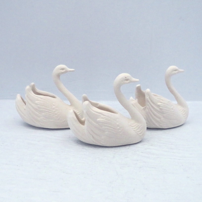 Ceramic Swan - Etsy