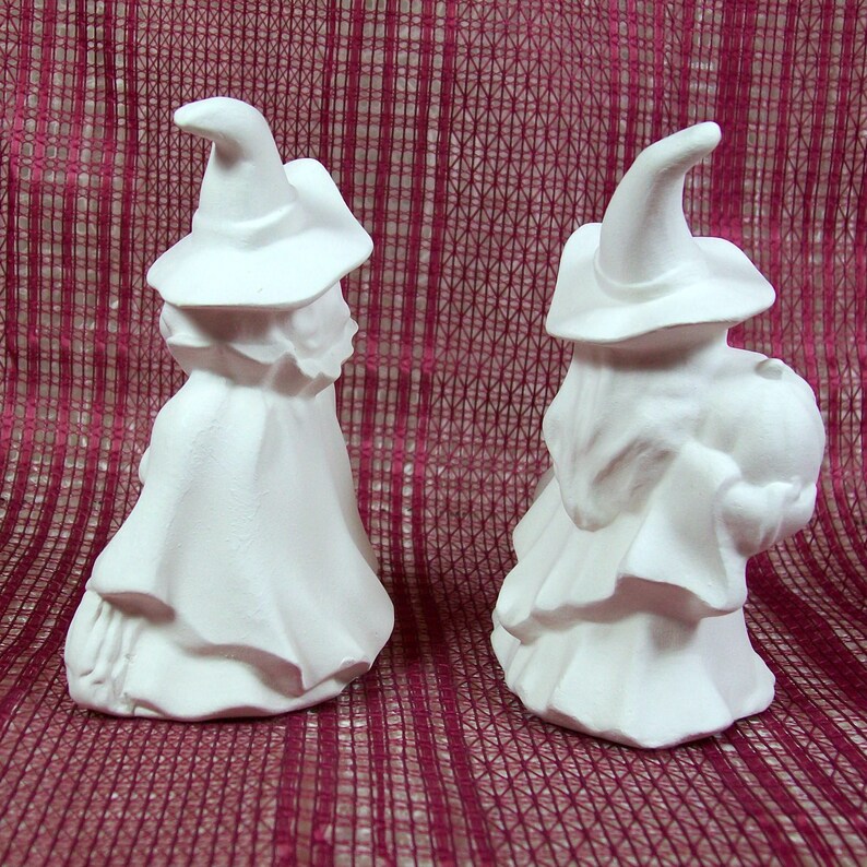 Handmade Ceramic Witch Statues / Witch Figurines / Halloween | Etsy