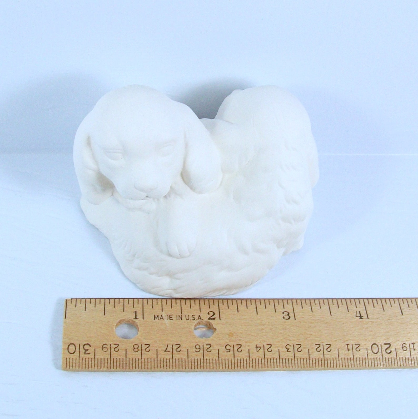 Unpainted Ceramic Bisque Puppies / Bisqueware / Ceramics to | Etsy