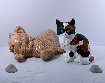 Calico Cat Figurine - Etsy