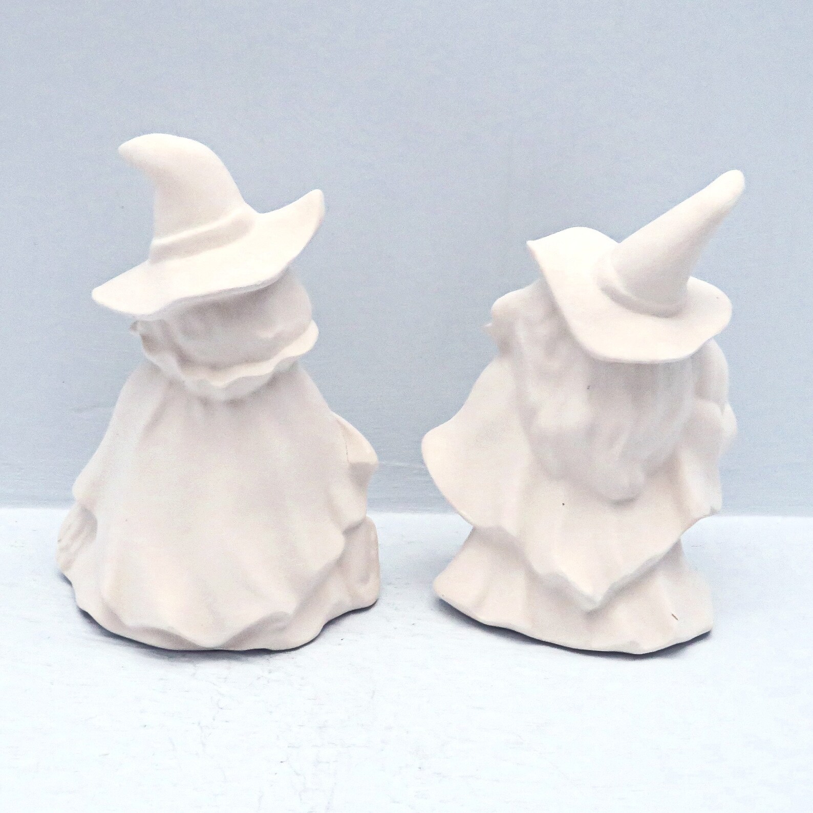 Handmade Ceramic Witch Statues, Witch Figurines for Halloween Decor ...