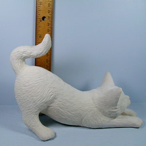 Ready to Paint Ceramic Cat Figurine / Paint It Yourself - Etsy