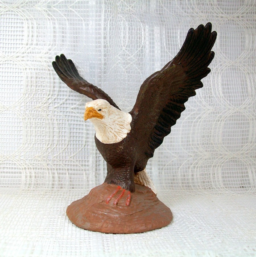 Handmade Ceramic Eagle Figurine / Eagle Statue / Eagle Lover Gift ...