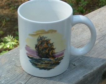Clipper Ship Mug | Etsy