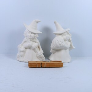 Handmade Ceramic Witch Statues / Witch Figurines / Halloween - Etsy
