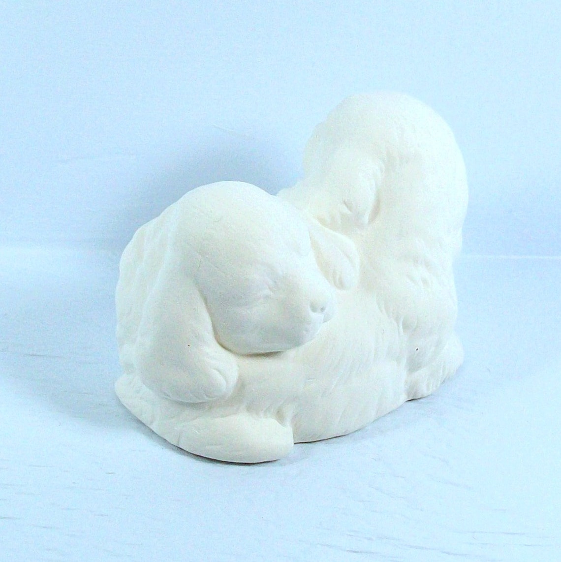 Unpainted Ceramic Bisque Puppies / Bisqueware / Ceramics to | Etsy