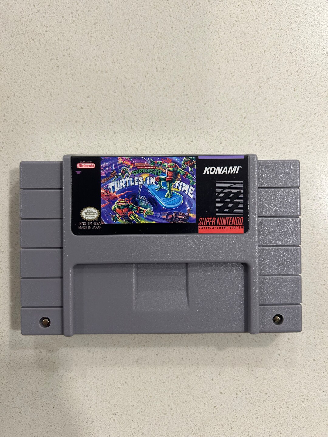 Teenage Mutant Ninja Turtles IV 4 Turtles in Time (super Nintendo SNES ...