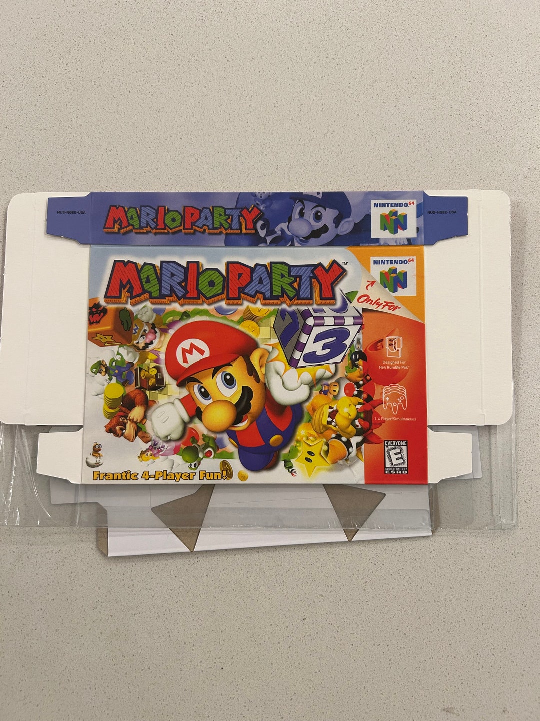 Mario Party nintendo 64 N64 Box Protector - Etsy