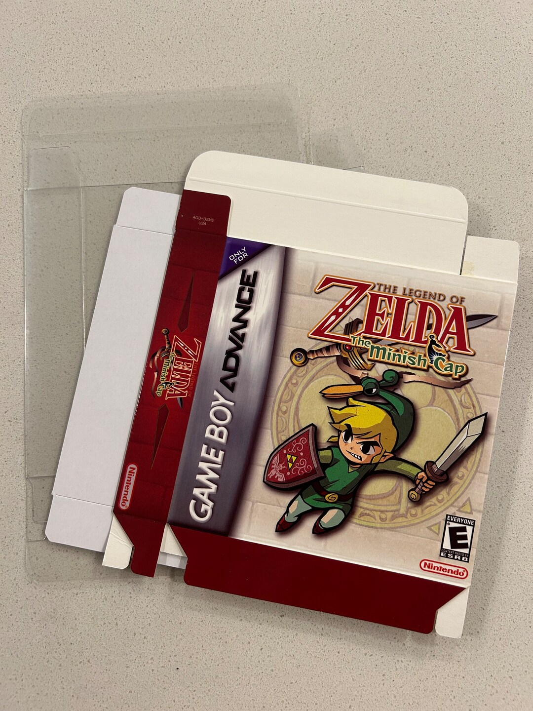 Legend of Zelda the Minish Cap (nintendo Game Boy ADVANCE GBA) Box ...