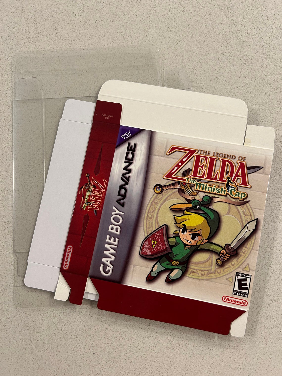 Legend of Zelda the Minish Cap (nintendo Game Boy ADVANCE GBA) Box ...