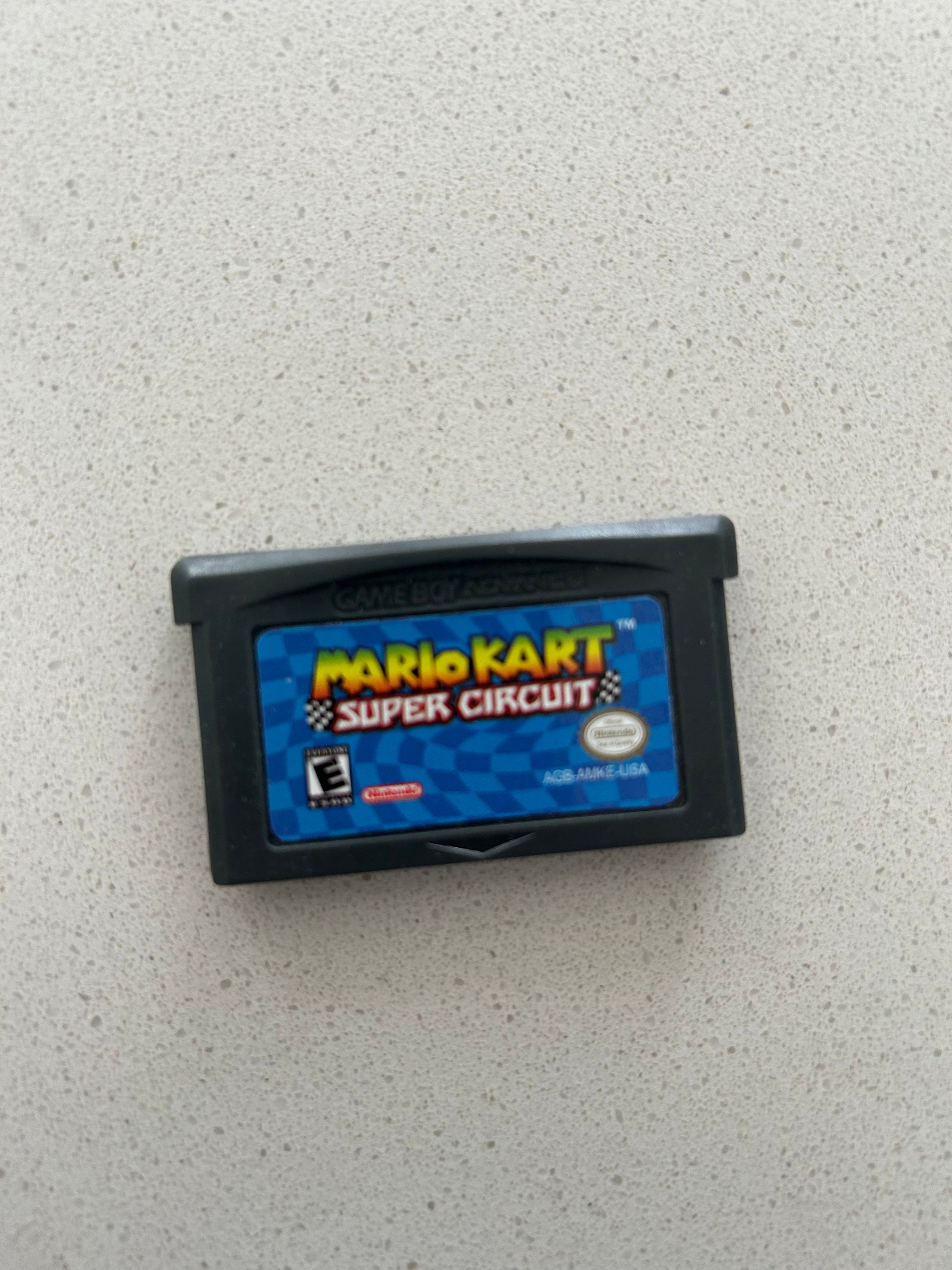 Mario Kart Super Circuit nintendo Game Boy Advance GBA Game - Etsy