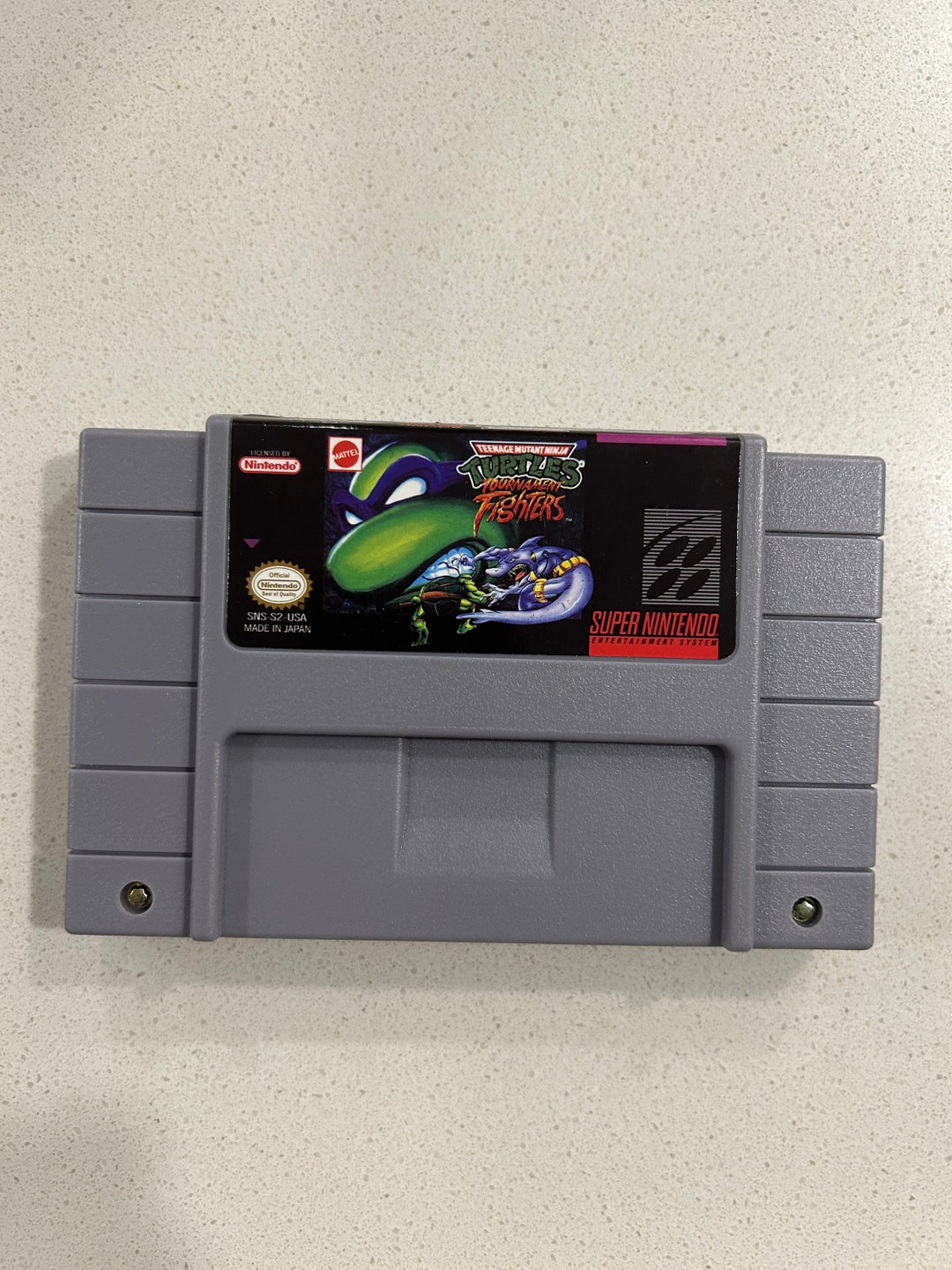 Teenage Mutant Ninja Turtles Tournament Fighters (super Nintendo SNES ...