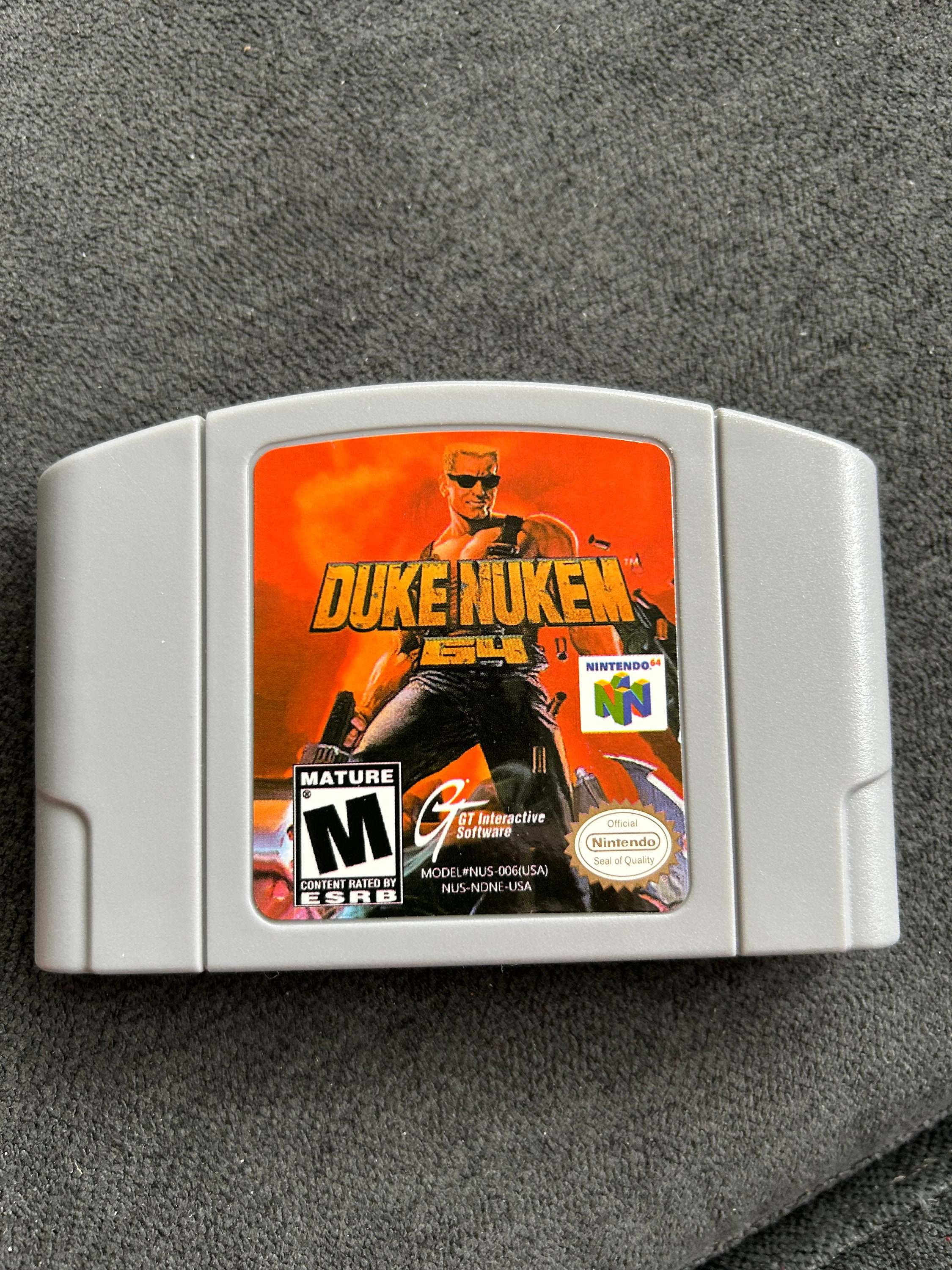 Duke Nukem (nintendo 64 N64) Game - Etsy